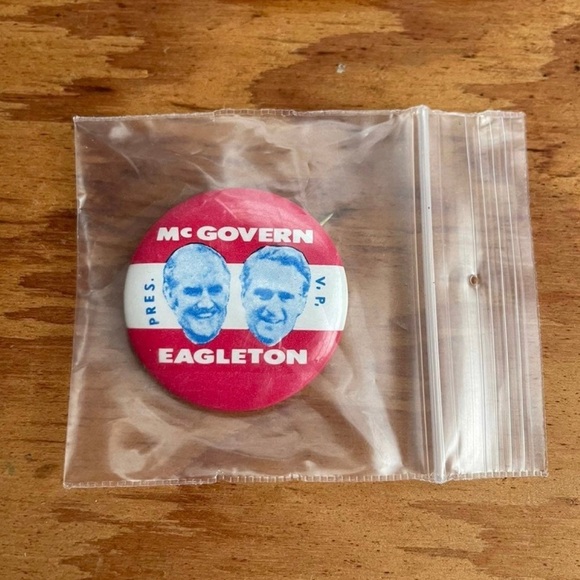 Vintage | Accessories | Vintage Mcgovern Eagleton 972 Presidential ...